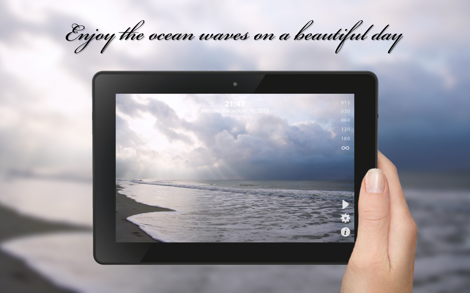Ocean Waves: Ivory Shore - App on Amazon Appstore