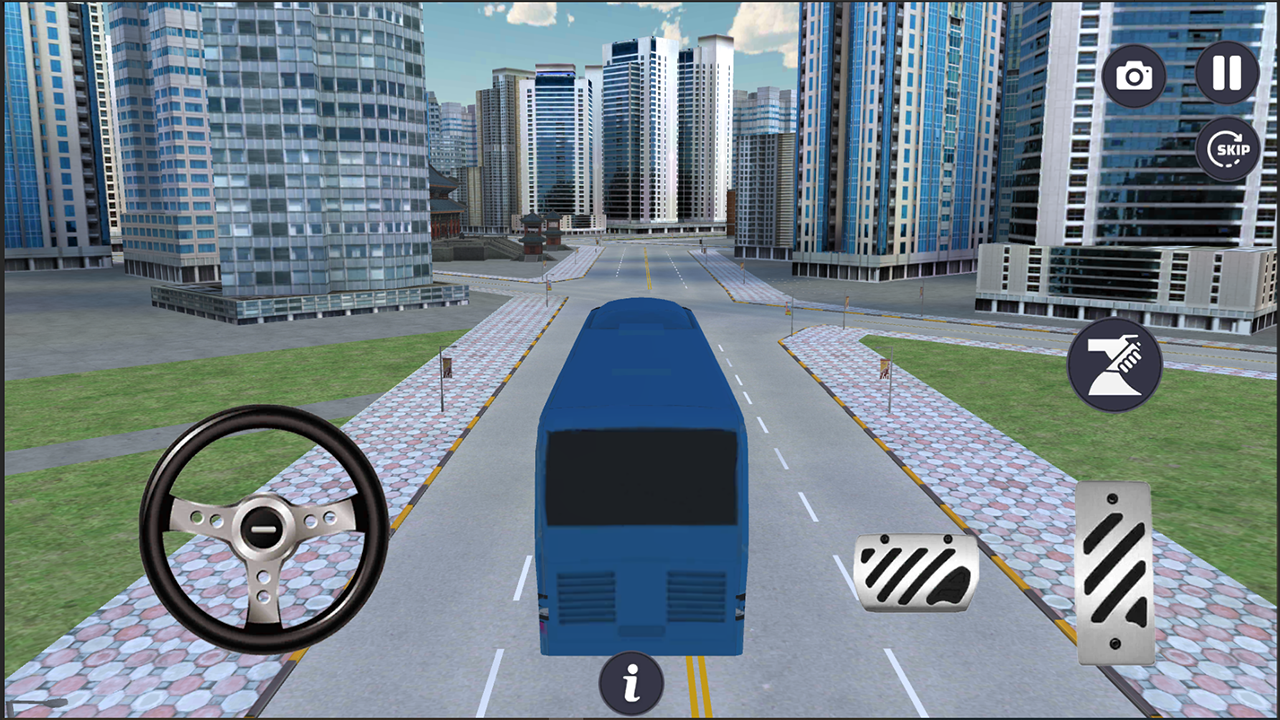 Modern City Bus Driving Sim 3D: Offroad Passenger Pick & Drop Game ...
