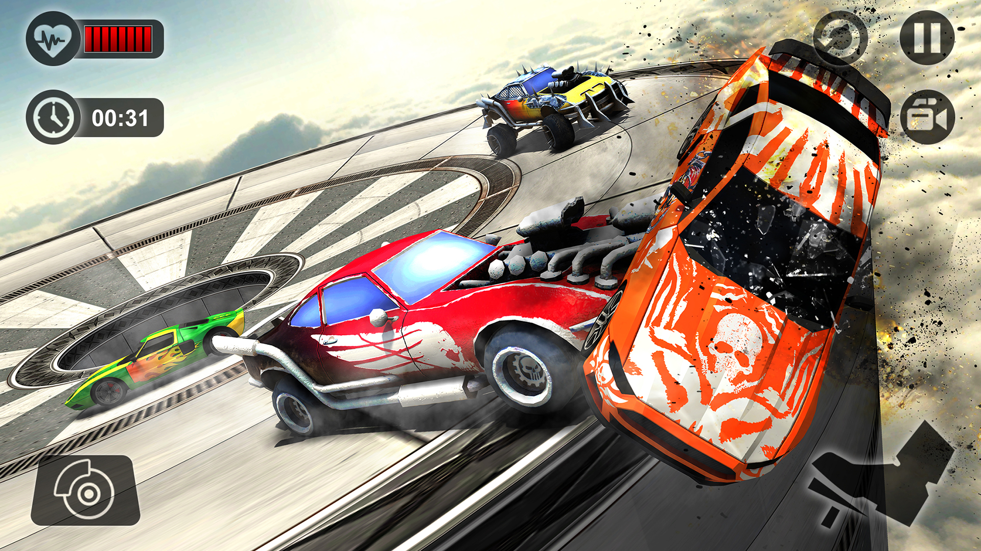 Extreme Whirlpool Car Crash Demolition Derby:Amazon.co.jp:Appstore for ...