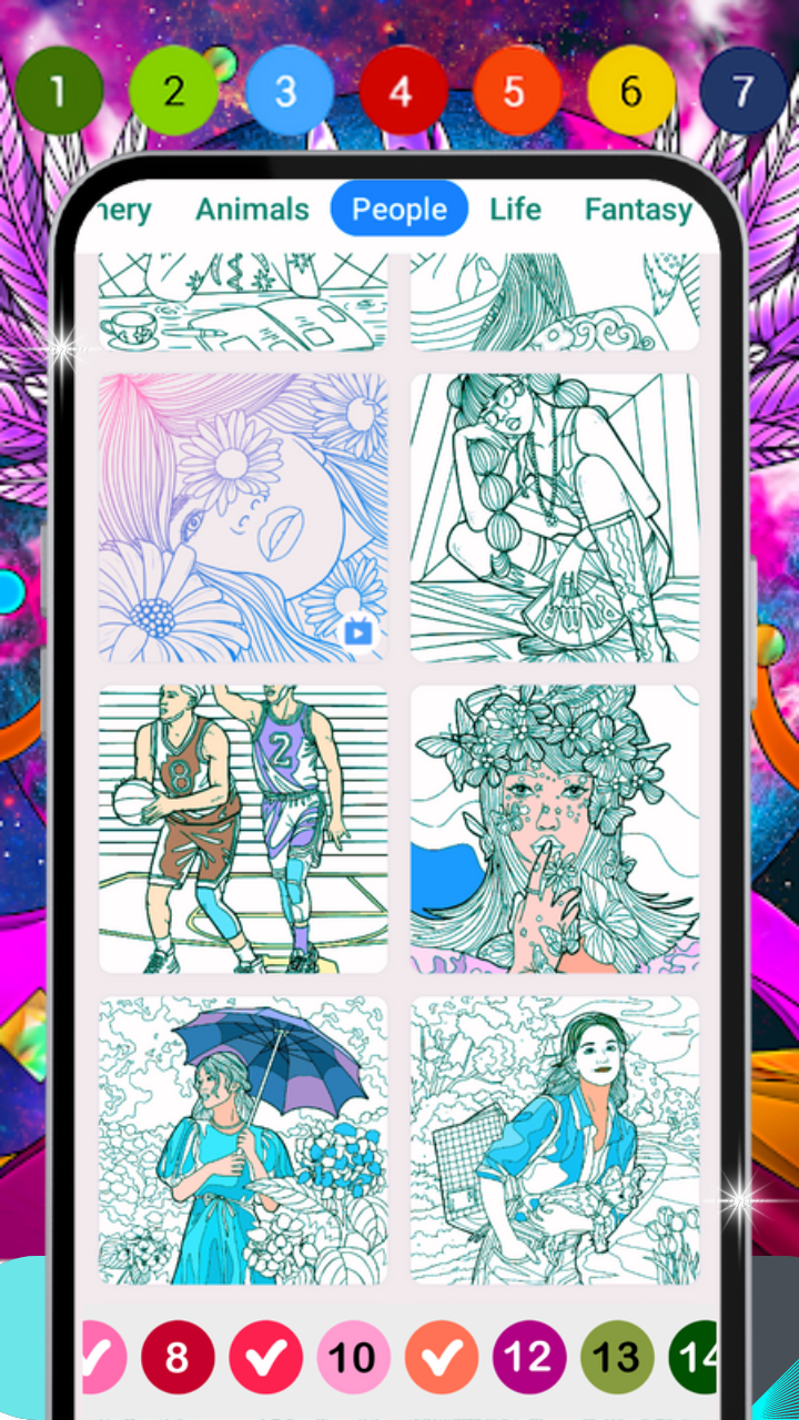 Color by Number | Art Color 2023 - App on the Amazon Appstore