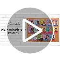 Amazon.com: Decorably 14 Women in History Posters for Classroom High ...