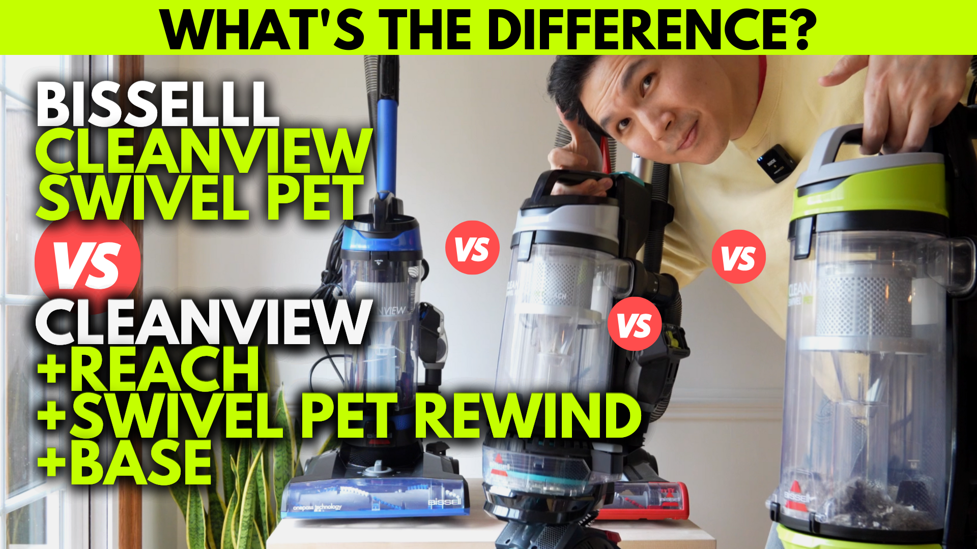 Watch BISSELL CLEANVIEW 2254 vs ALL OTHER CLEANVIEWS& What＇s New? on ...