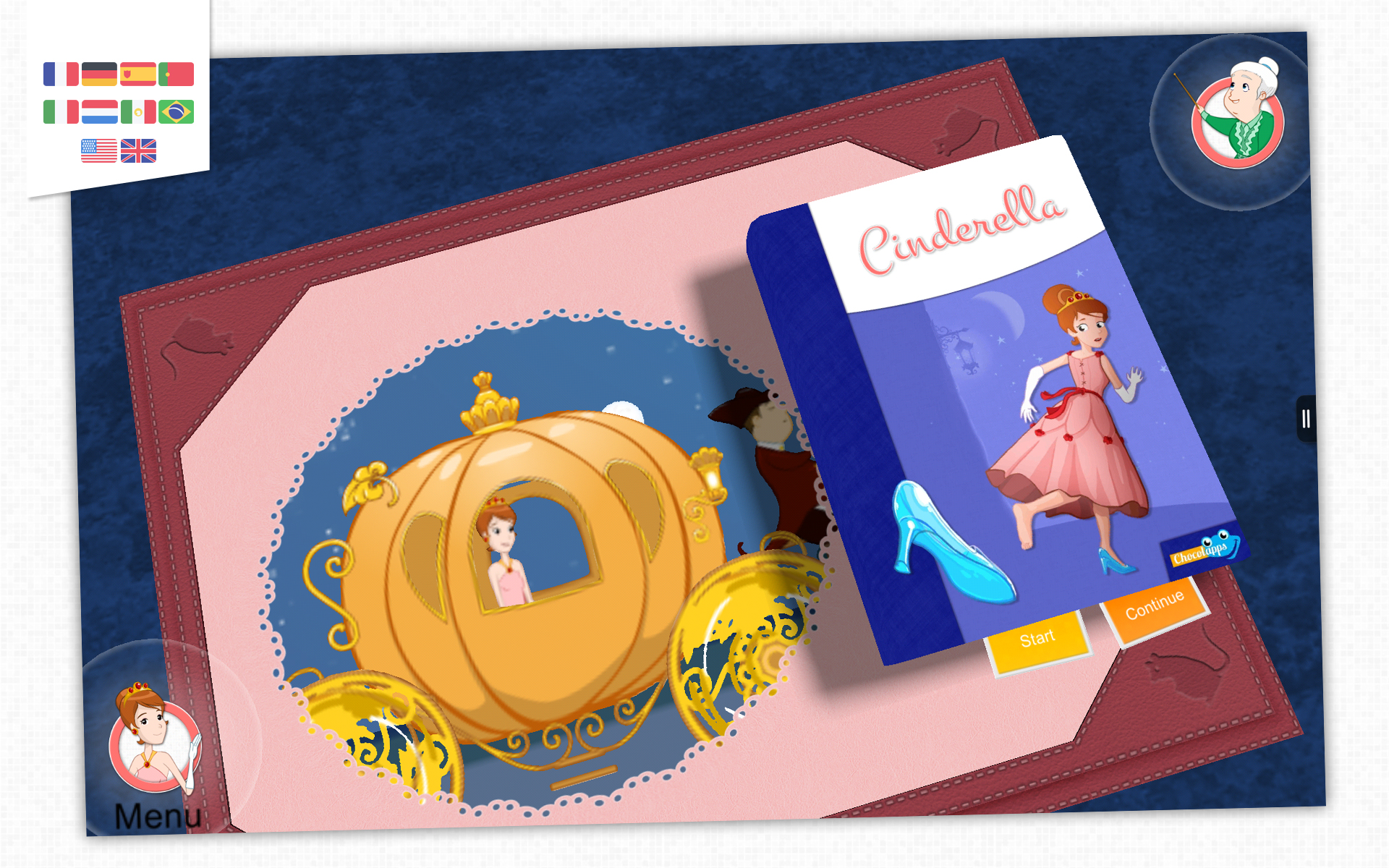 Cinderella - Interactive Fairytale for kids - App on Amazon Appstore