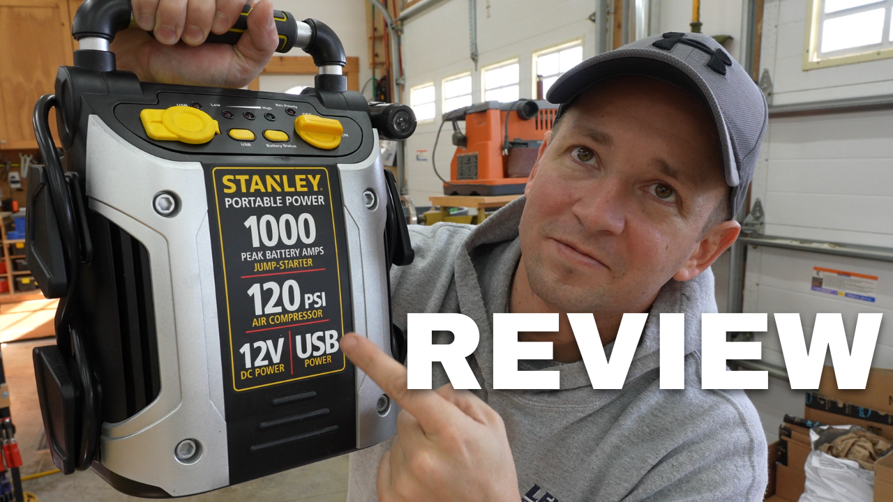 Watch All In One Vehicle Life Saver! - Stanley Jump Starter Review on ...