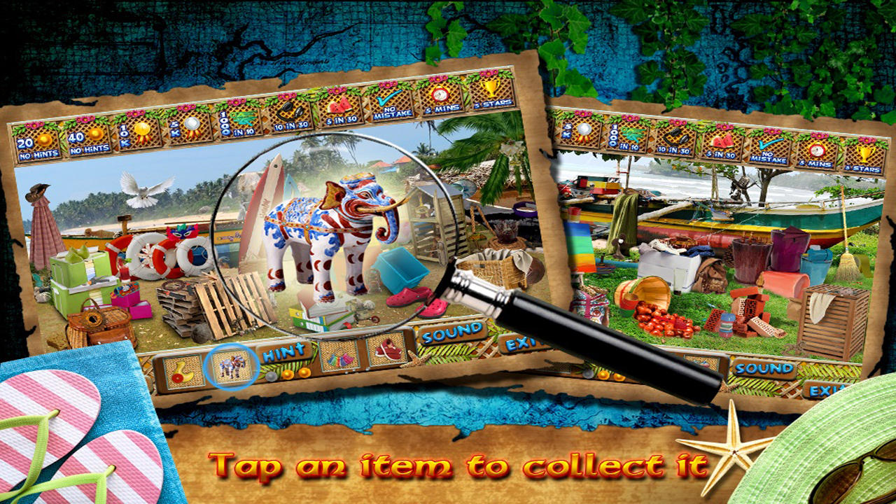Hidden Object Games - At Shore - Find 400 new hidden objects in this ...