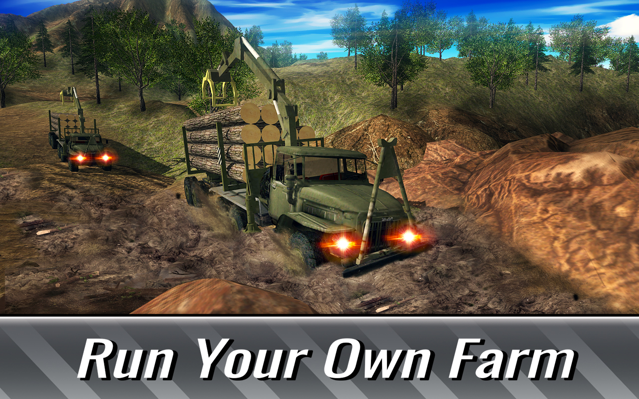 Forestry Machines Sim: Timber Harvester and Logging Truck - gather ...