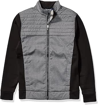 Cutter & Buck Men's Wind-Resistant Discovery Windblock Hybrid Jacket ...