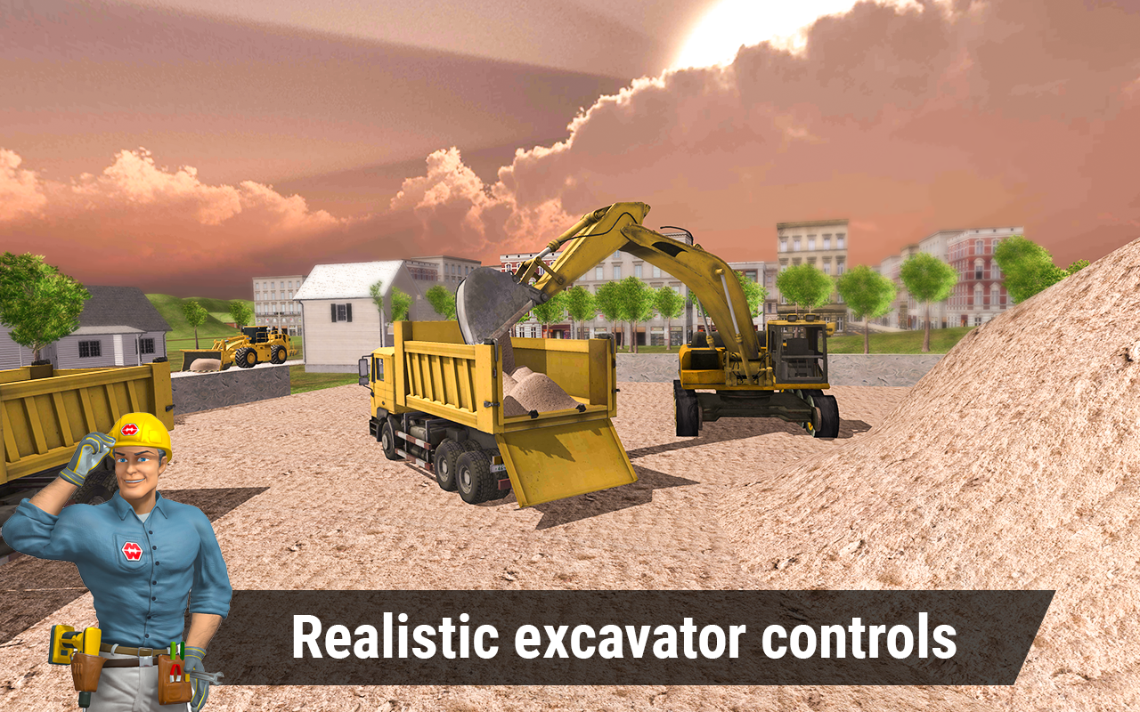 City Road Construction Simulator 3D - Building Sim - App on Amazon Appstore