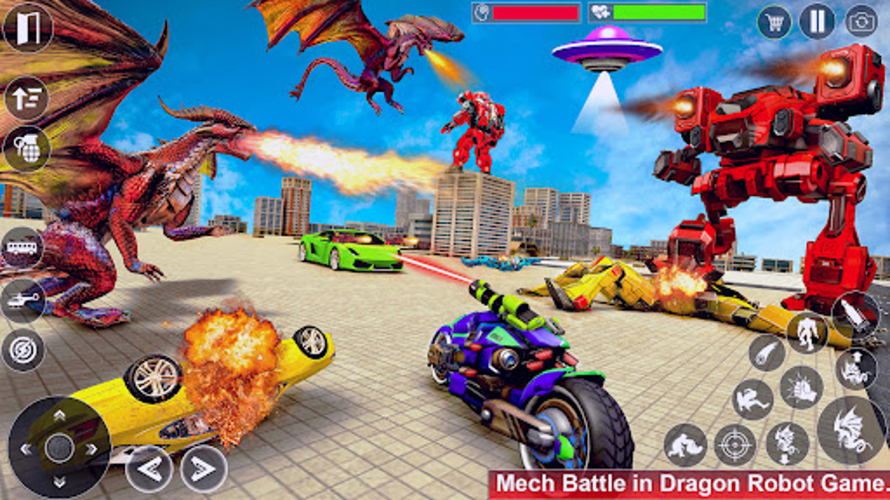 Dragon Robot Car Games 3d - App on Amazon Appstore