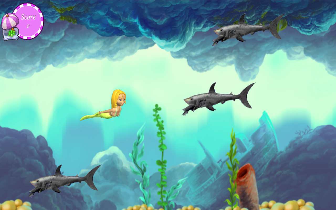 Princess Shark Attack Mermaid - App on Amazon Appstore