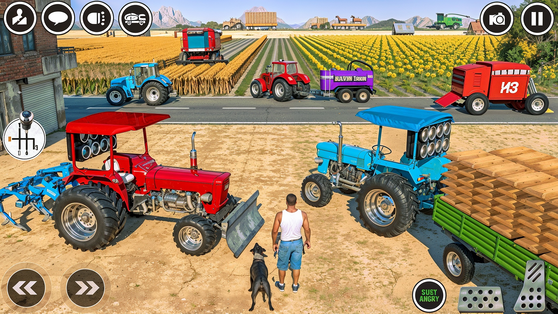 Real Farming Simulator: Tractor Game 3D - Farmer Life Farm Goods Animal ...