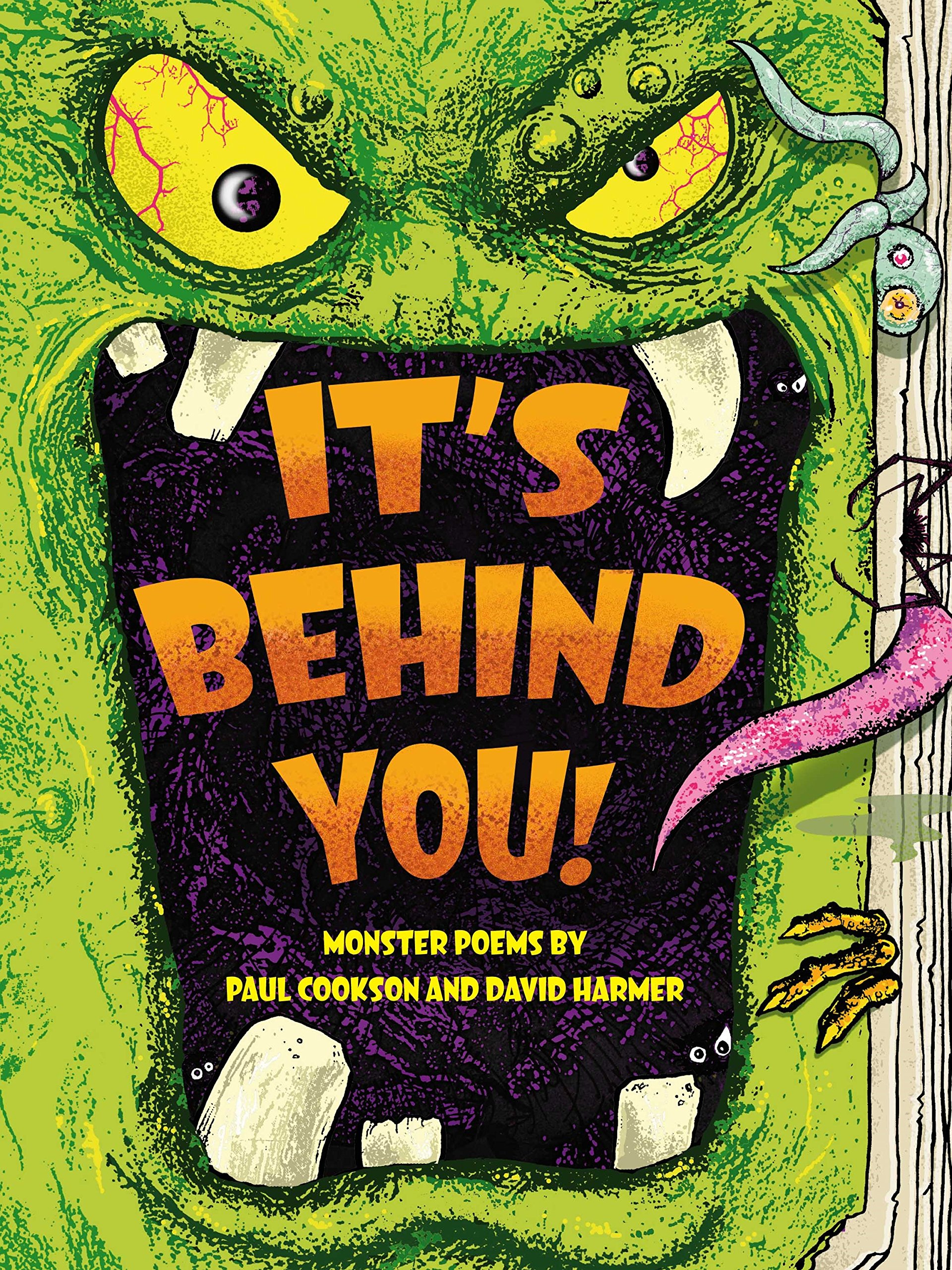 It's Behind You!: Monster Poems By: Amazon.co.uk: Cookson, Paul, Harmer ...