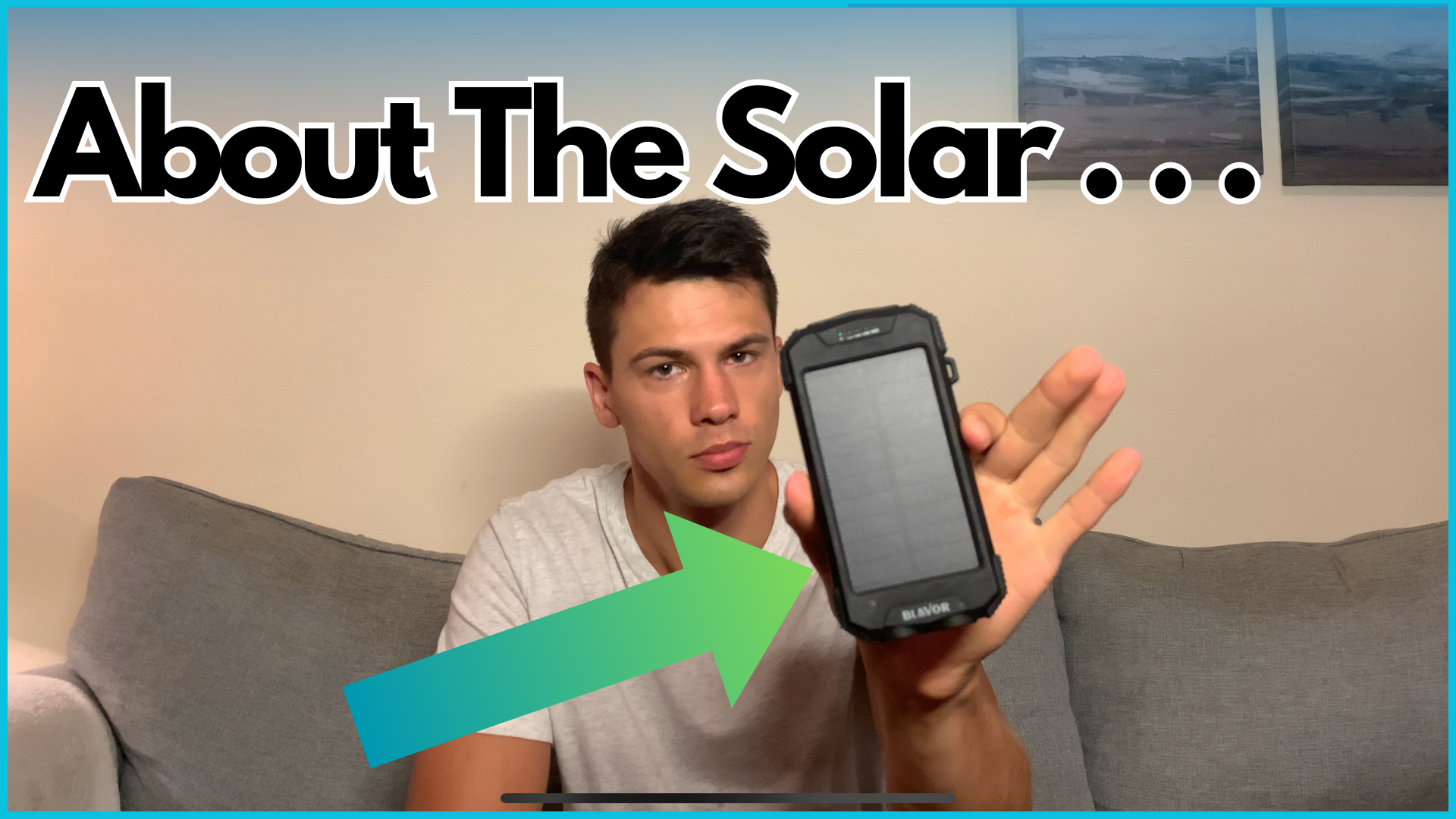 Watch EVERYTHING you need to know about the Solar Power Bank on Amazon Live