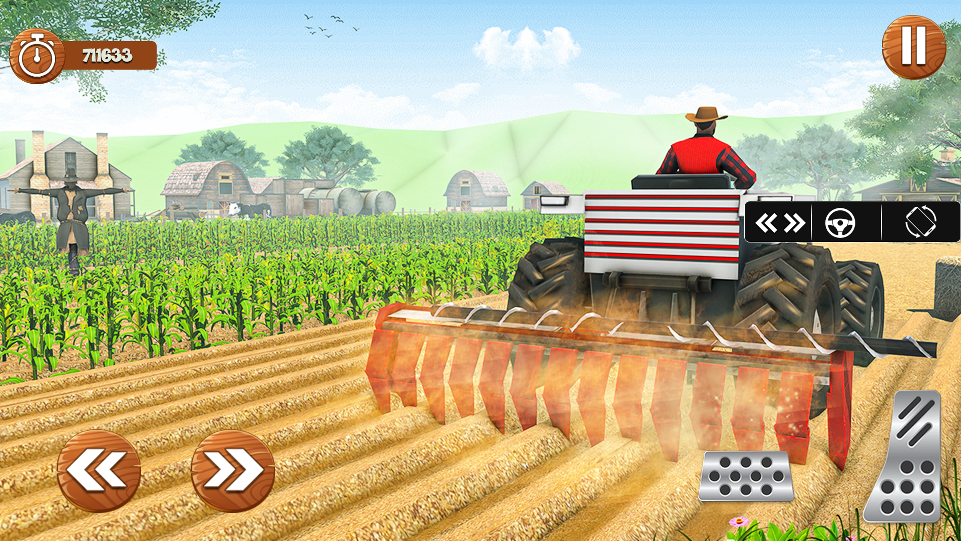 Modern Tractor Farming Games 3d: Real Tractor Driving & Village Farming ...