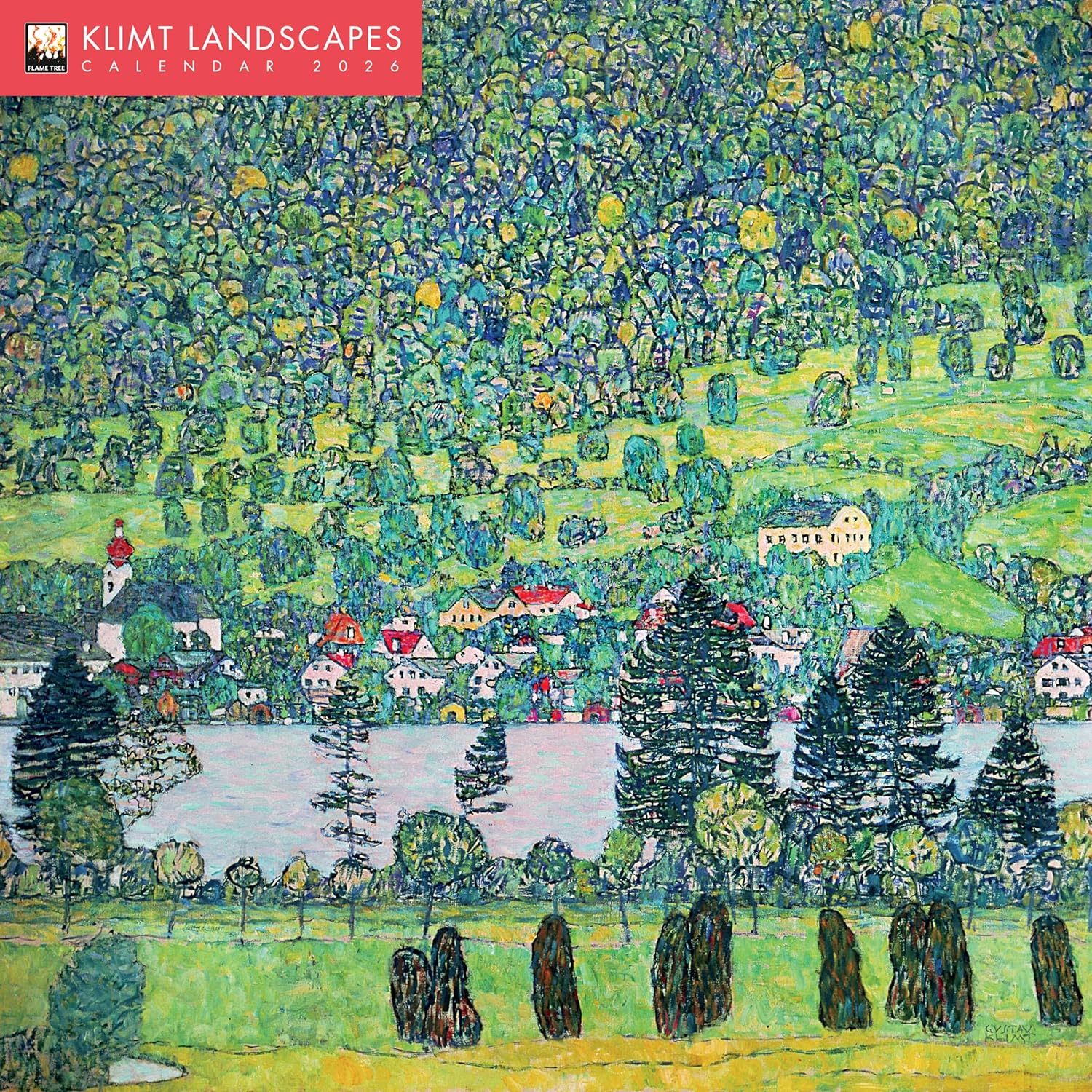 Klimt Landscapes Wall Calendar 2026 (Art Calendar) : Flame Tree Studio: Amazon.com.mx: Libros