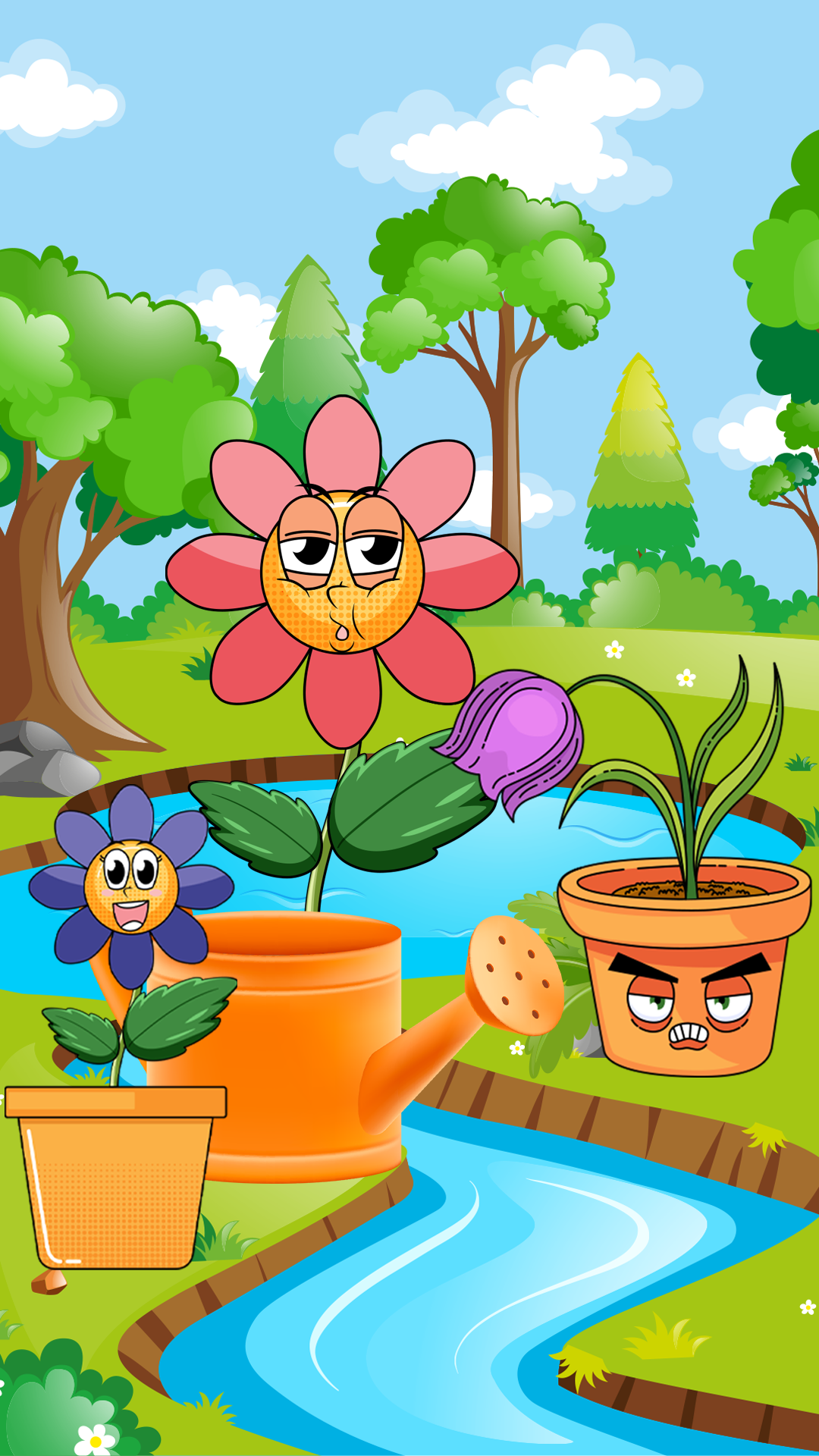 Water Plant: Pipes Puzzle Games - Water Me Connect Maze Game - App on ...