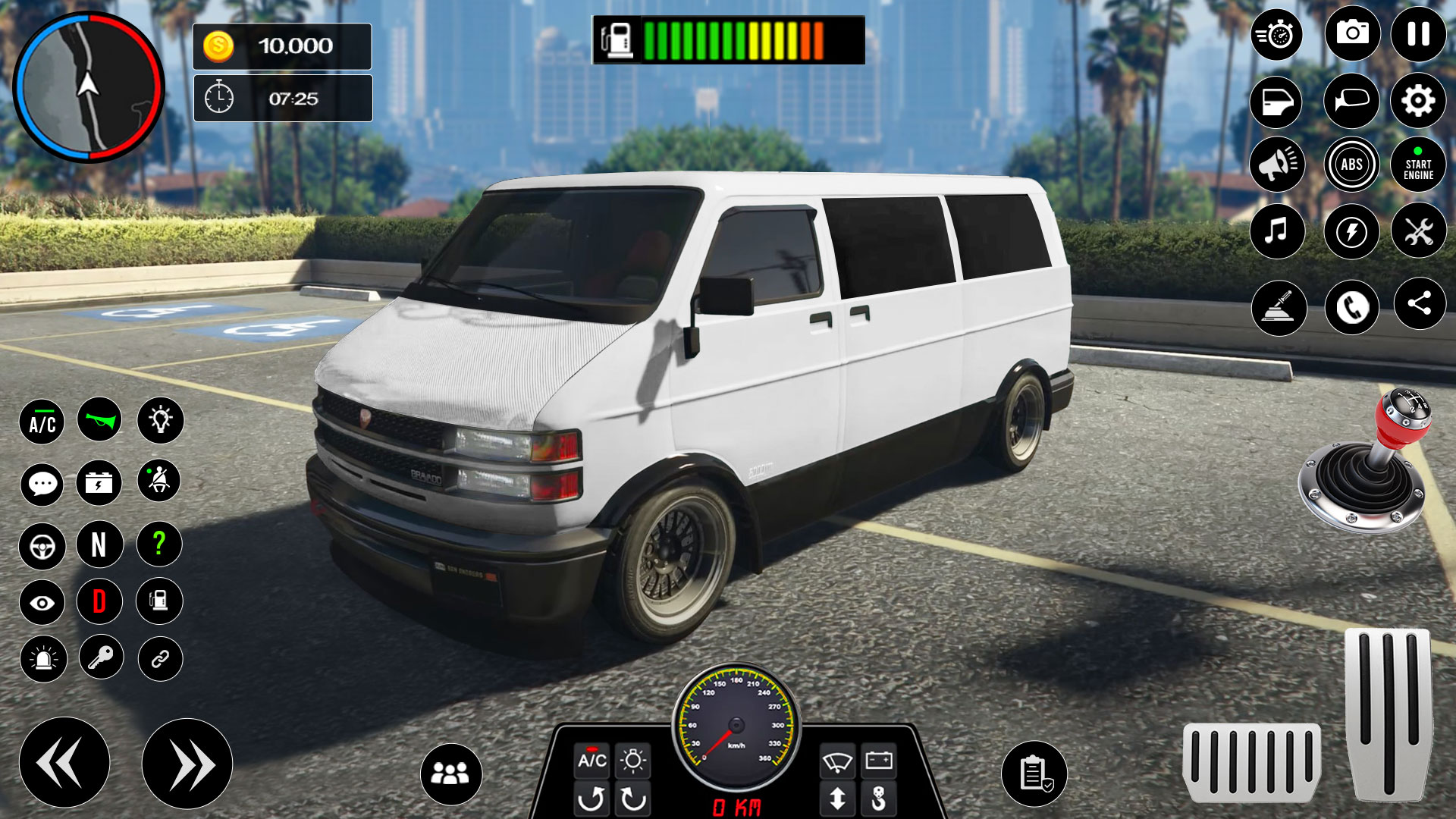 Dubai van Simulator Racing Game: Dubai Passenger Car Racing 3D: Parking ...