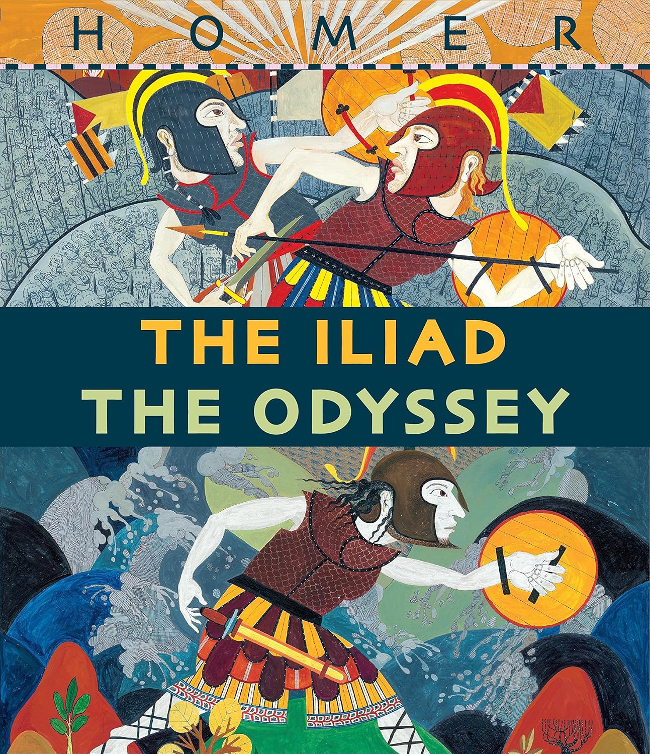 The Iliad/The Odyssey Boxed Set: Cross, Gillian, Packer, Neil ...