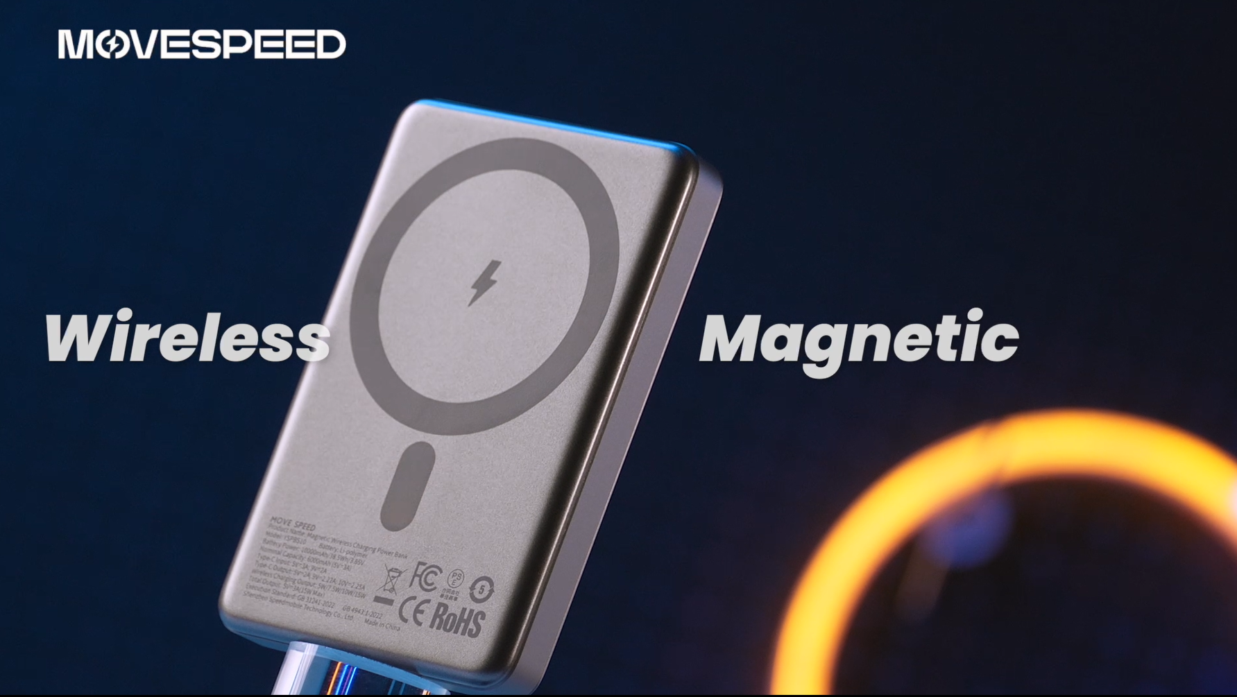 Watch MOVE SPEED 10,000mAh Magnetic Power Bank, Alloy-Design on Amazon Live