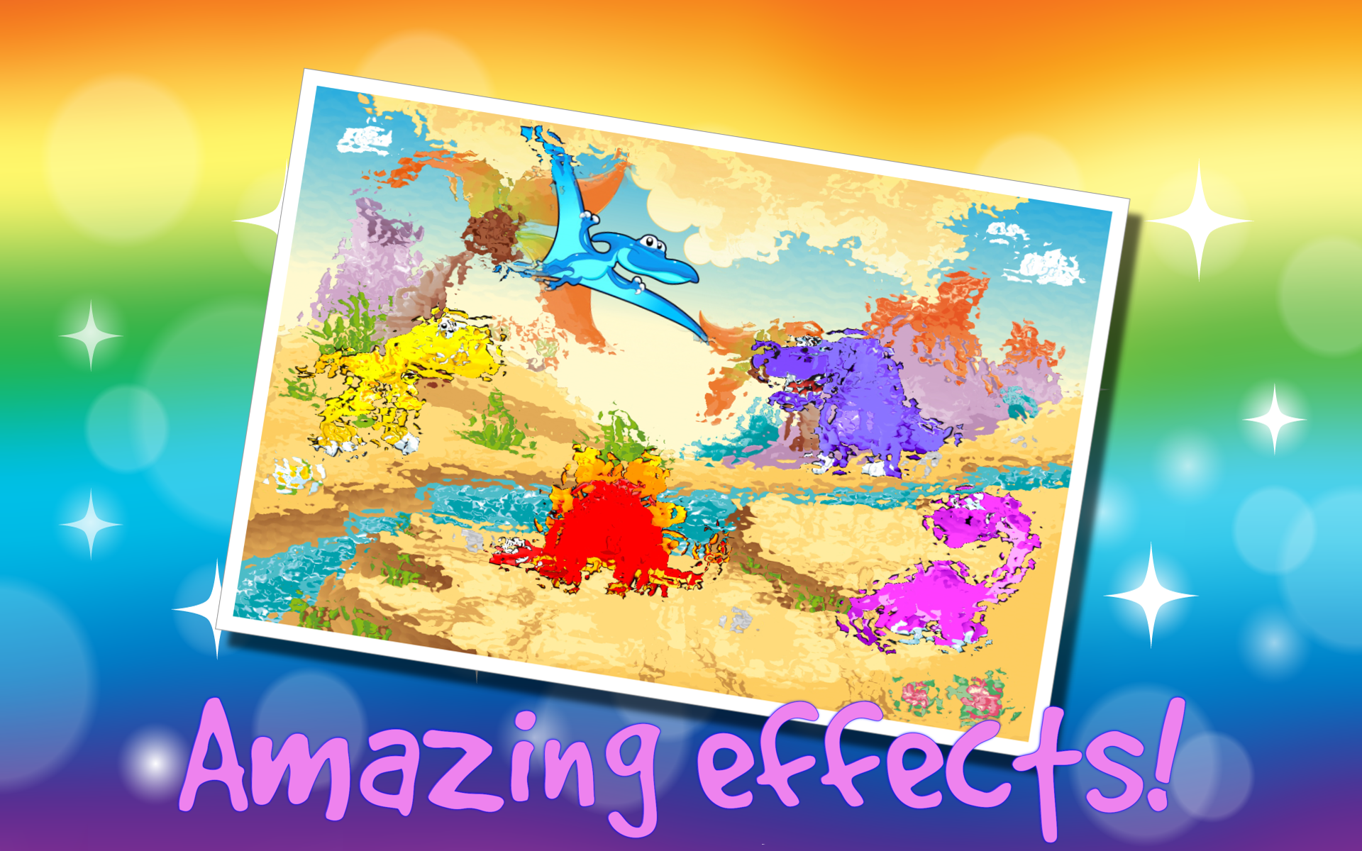 Dinosaur Game for Kids - Dino adventure scratch, memo & color game for ...