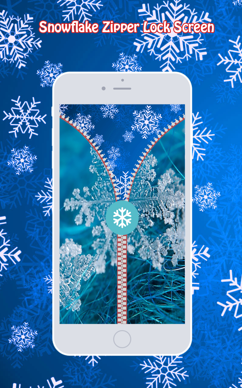 SnowFlake Zipper Lock Screen - App on Amazon Appstore