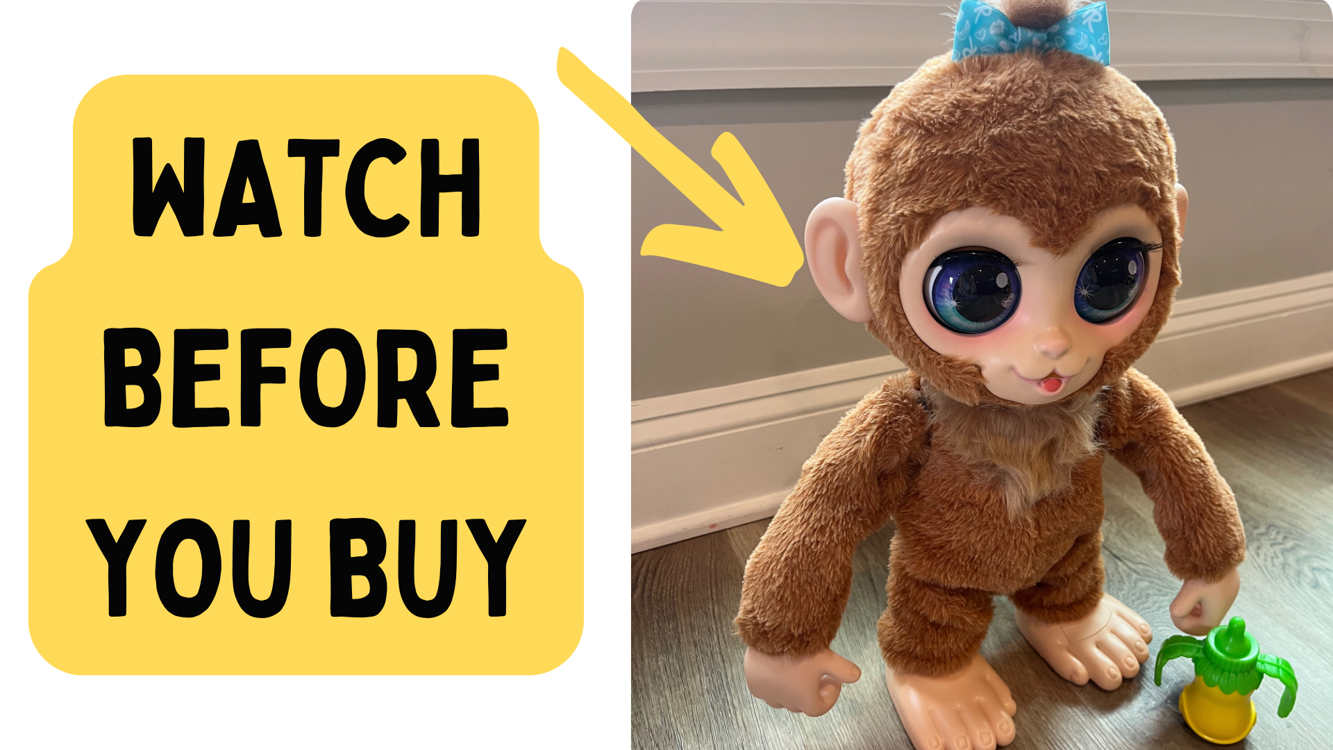 Watch Honest Review Just Play FurReal Peanut Playful Monkey Toy on Amazon Live