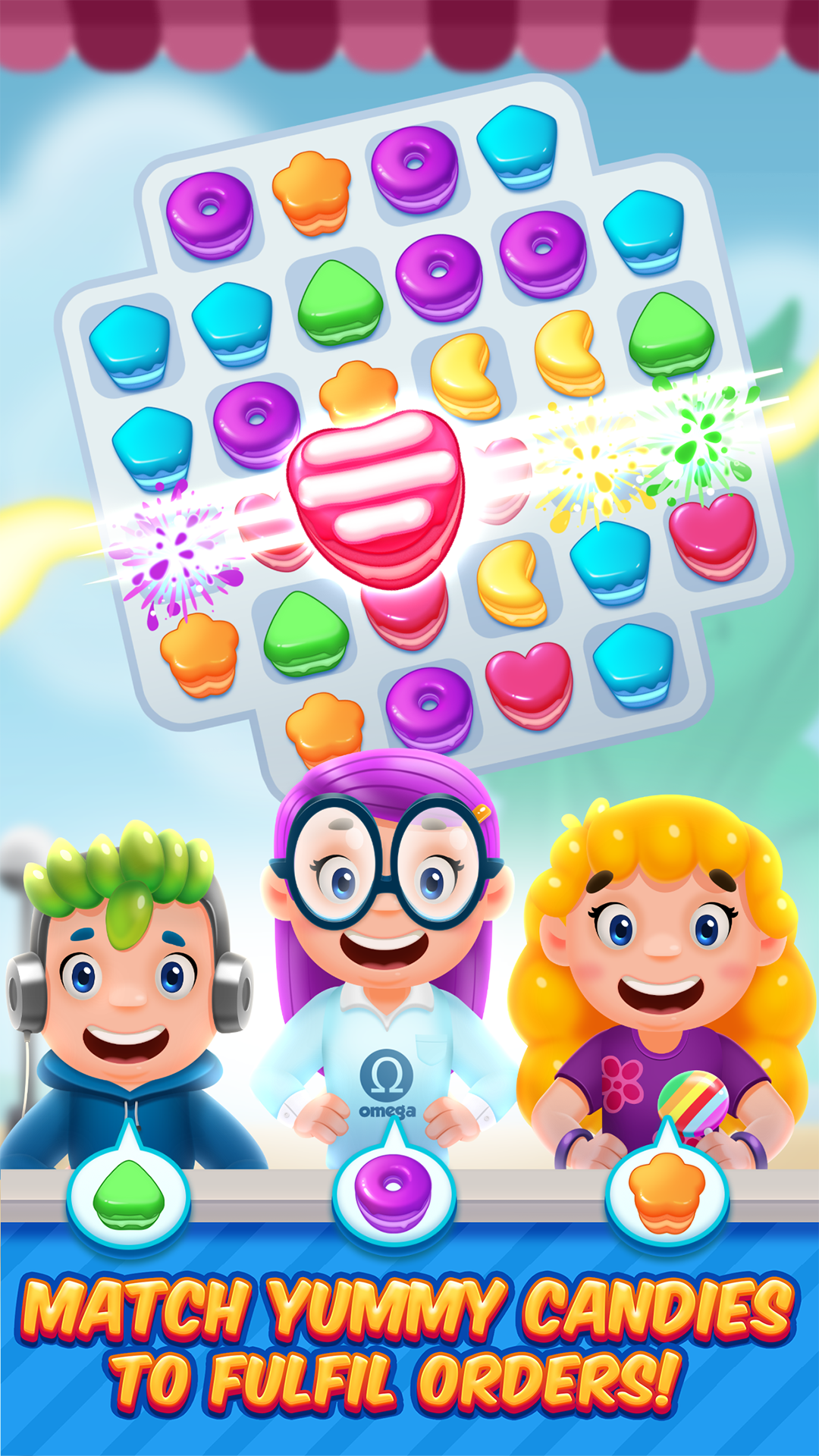 Gummy Land - Match 3 Candy Puzzle Game - App on Amazon Appstore