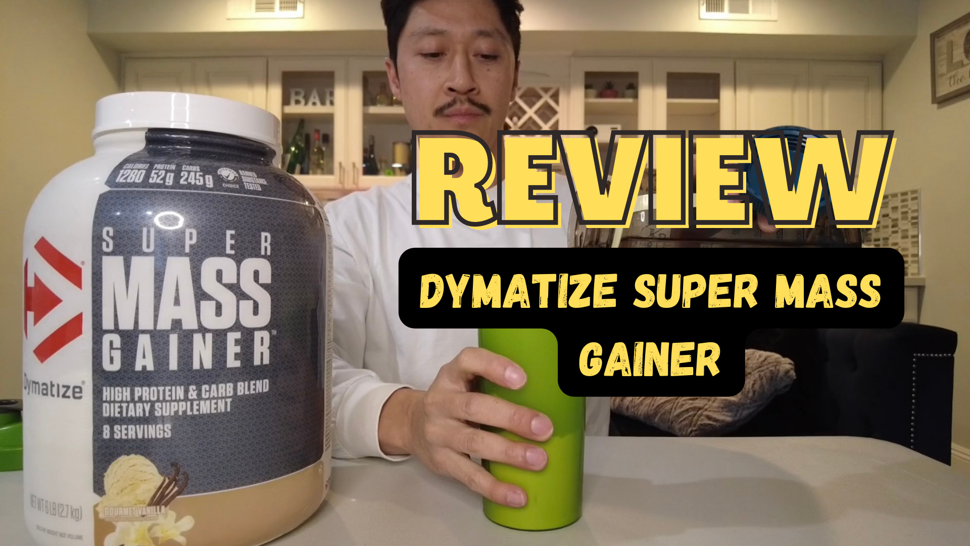 Watch Dymatize Super Mass Gainer REVIEW on Amazon Live