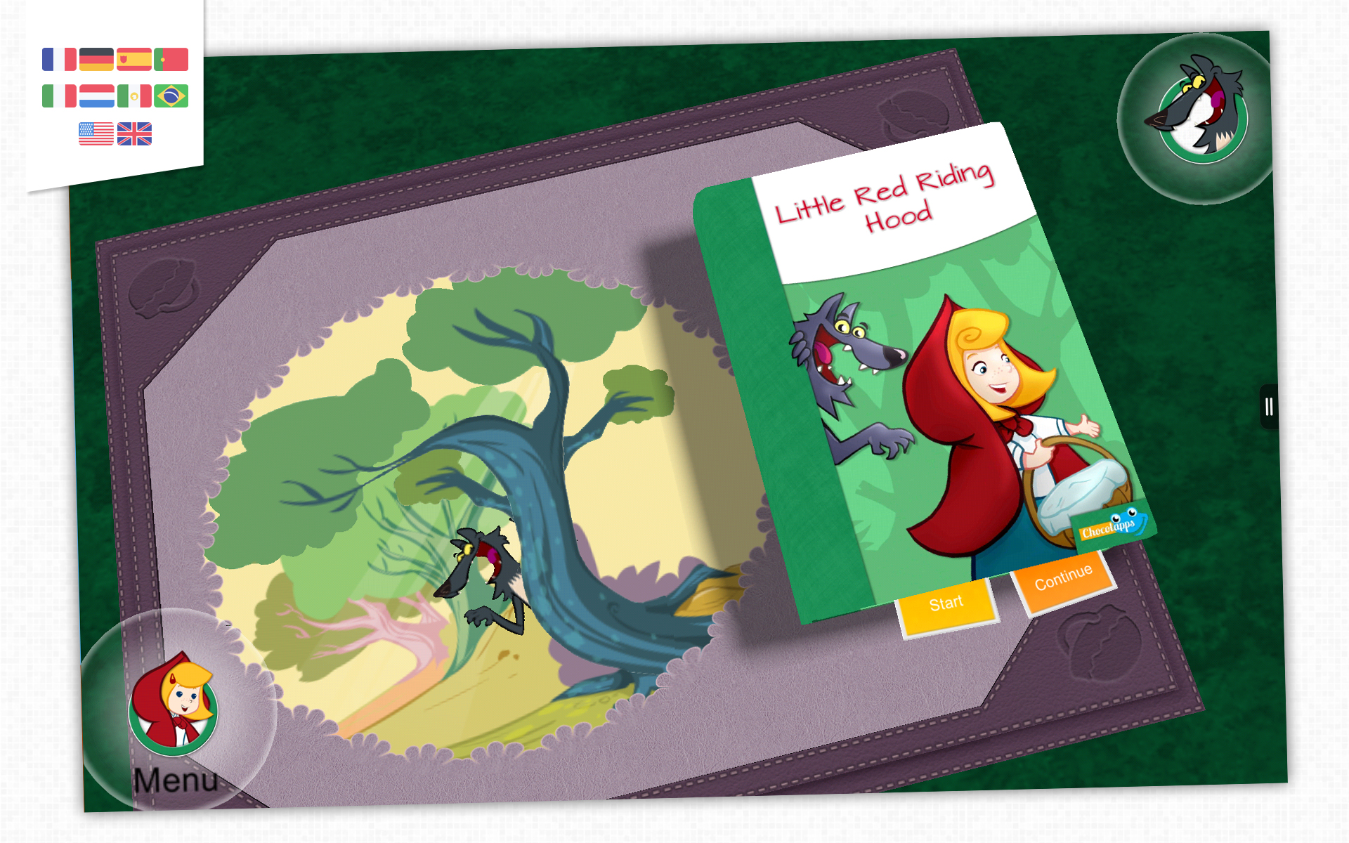 Little Red Riding Hood - Interactive book for kids - App on Amazon Appstore