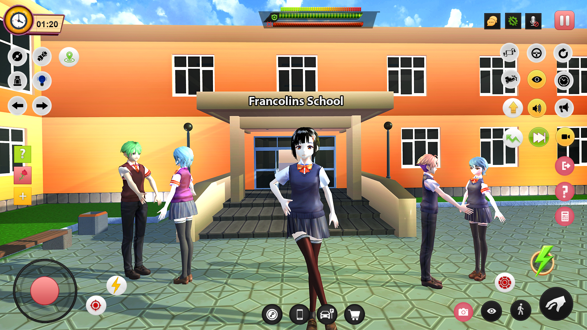 Anime High School Story- Anime Fighting & Love Games - App on Amazon ...