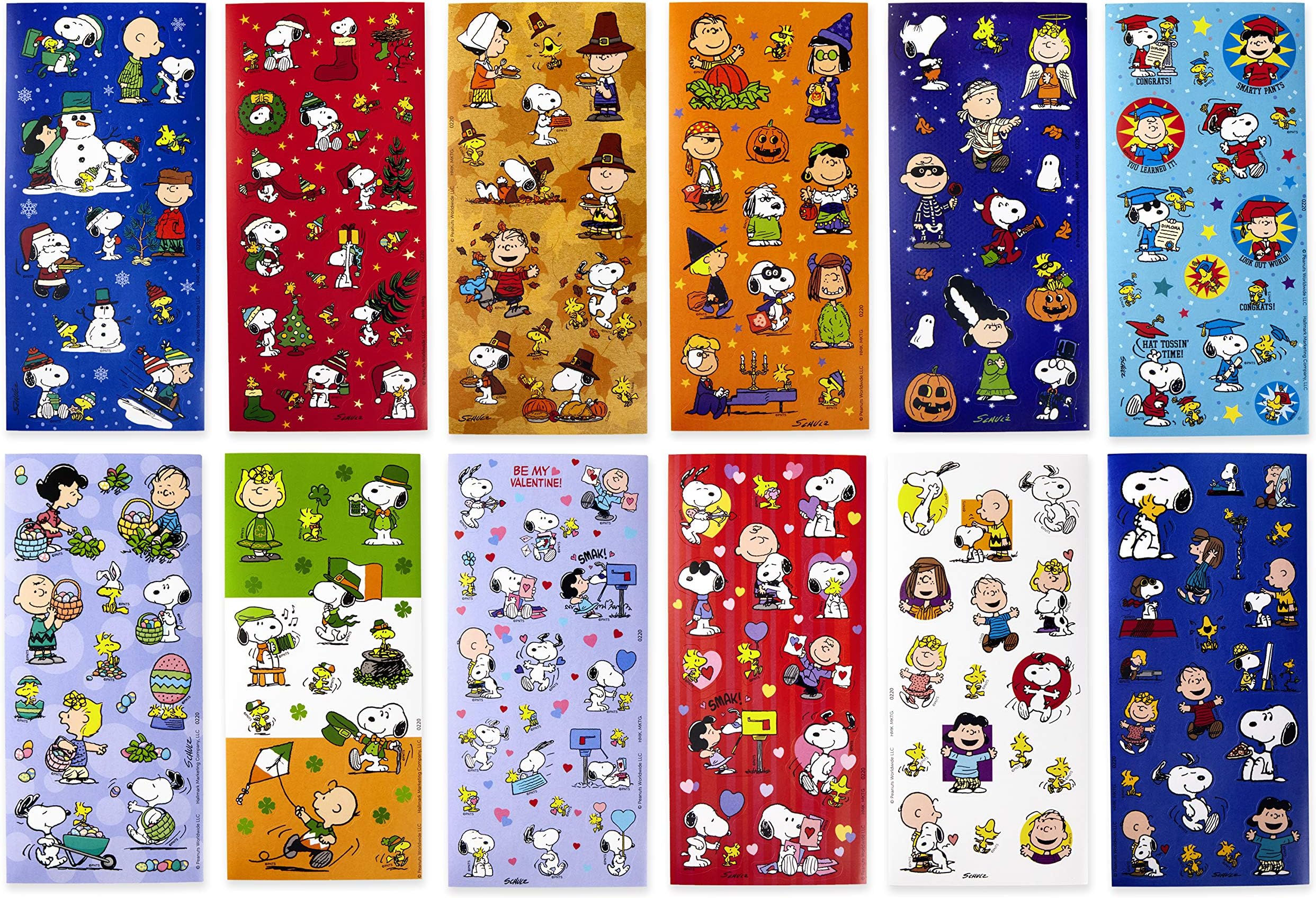 Amazon.com: Peanuts Characters Beagle, Woodstock, Charlies Brown, Lucy ...