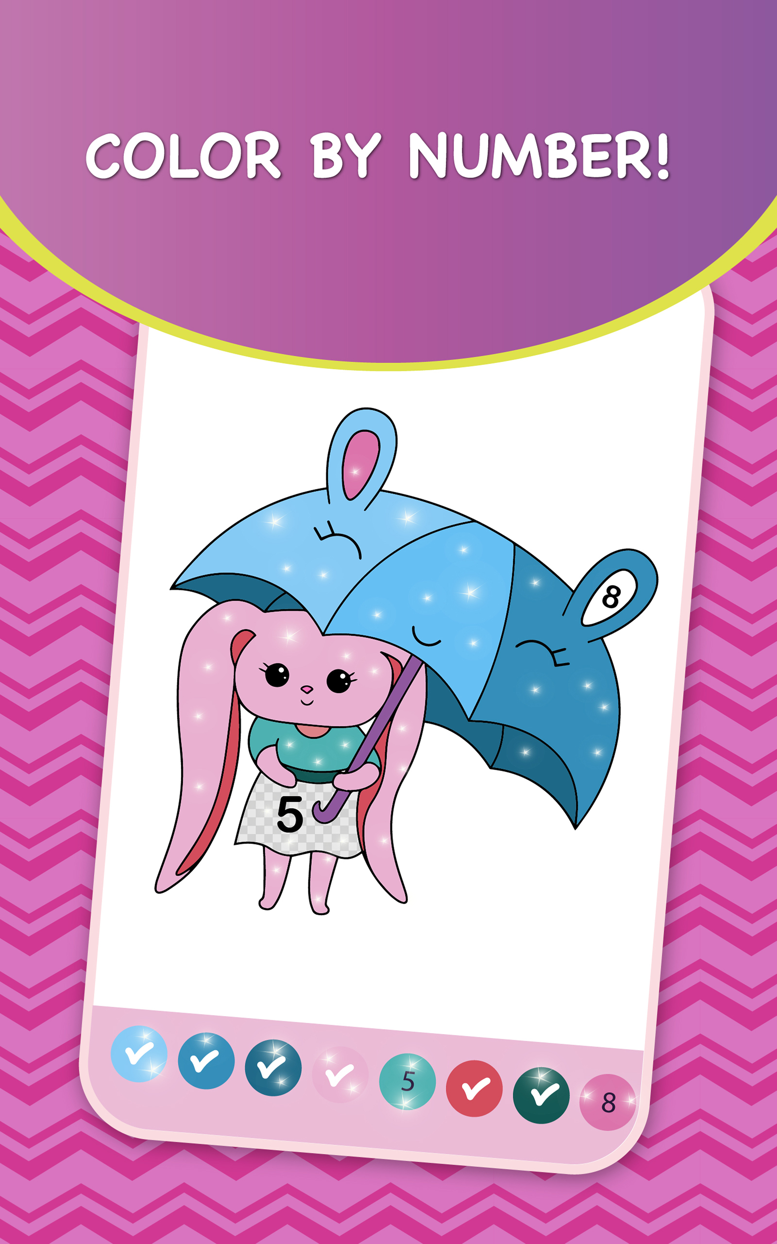 Magic Color - kids coloring book by numbers - App on Amazon Appstore