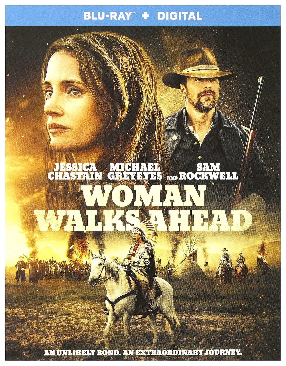 WOMAN WALKS AHEAD - WOMAN WALKS AHEAD (1 Blu-ray): Amazon.de: Jessica ...