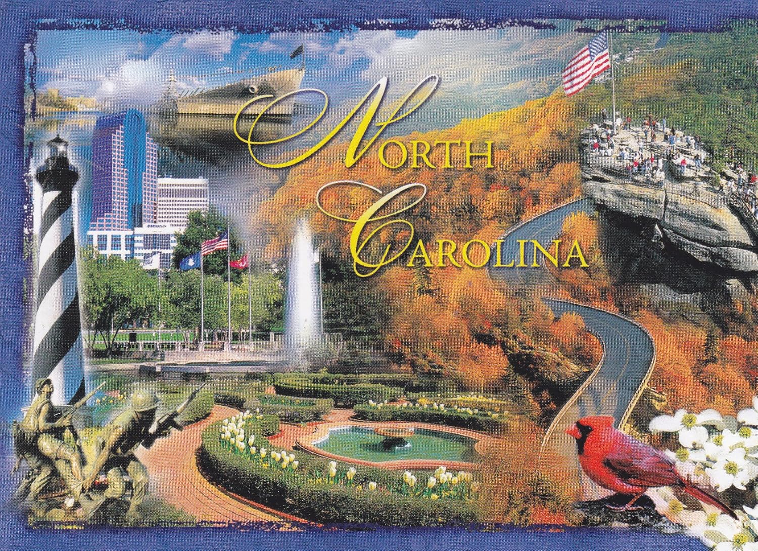 Amazon.com : STATES1NC - NC-001 NORTH CAROLINA - The Tarheel State; A U ...