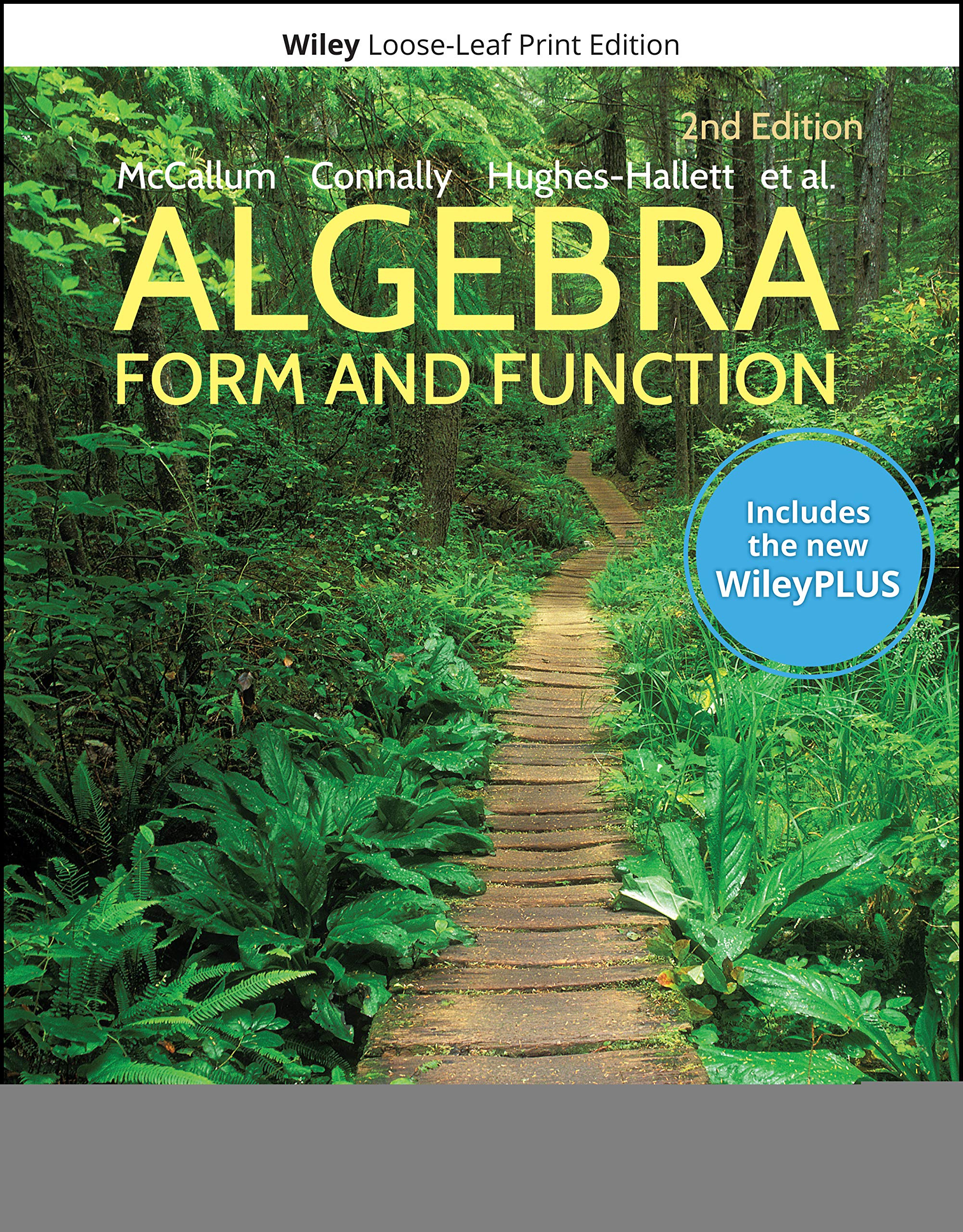 Algebra: Form and Function, 2e WileyPLUS Card Set Single Term: Form and ...