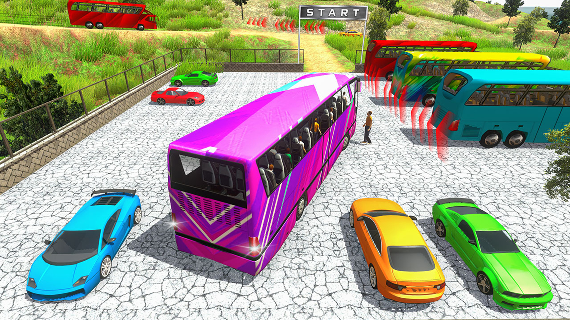 Bus Simulator Bus Driver game, Passenger bus driving, Offroad Bus ...