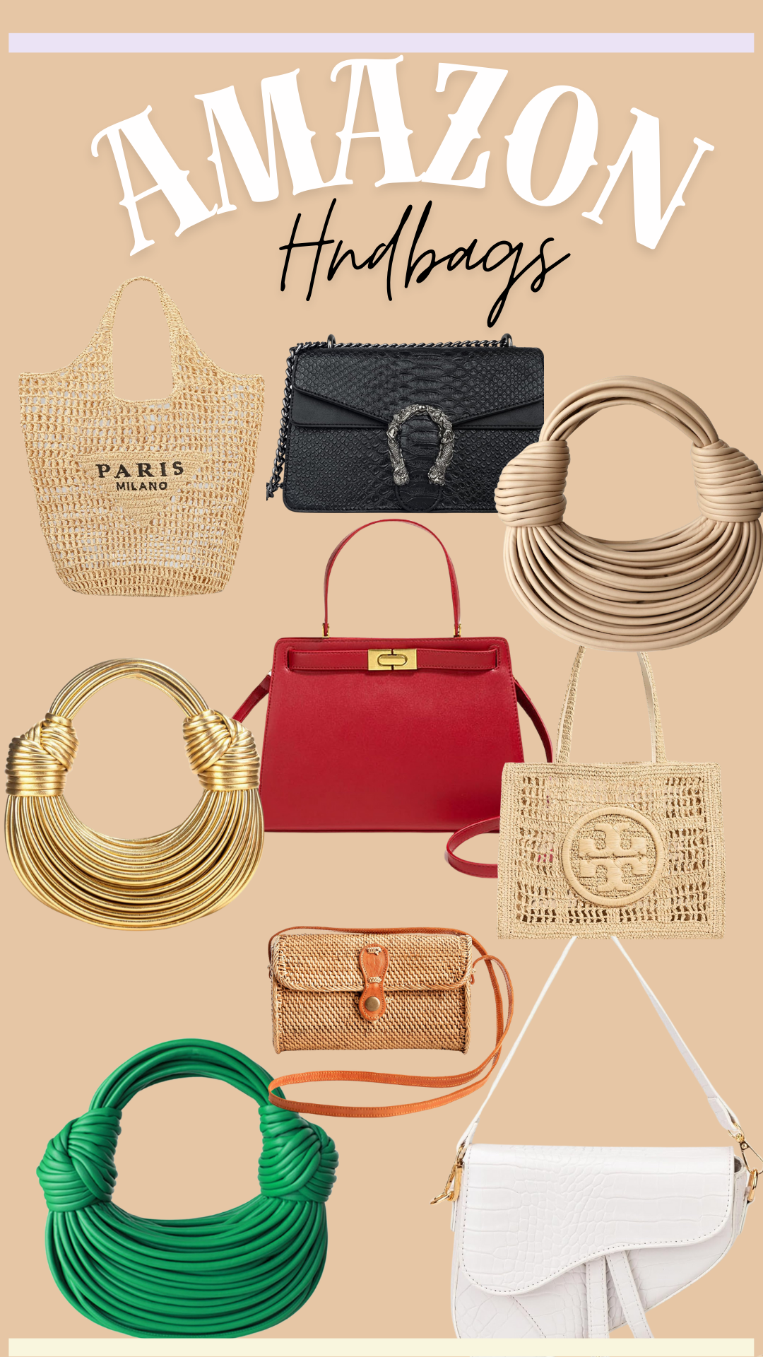 Watch Must Have Handbags on Amazon Live