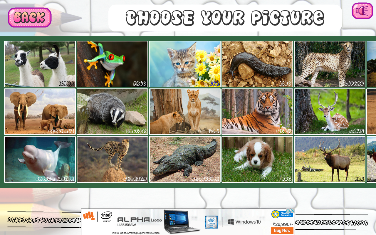 Puzzles of Animals Free - App on Amazon Appstore