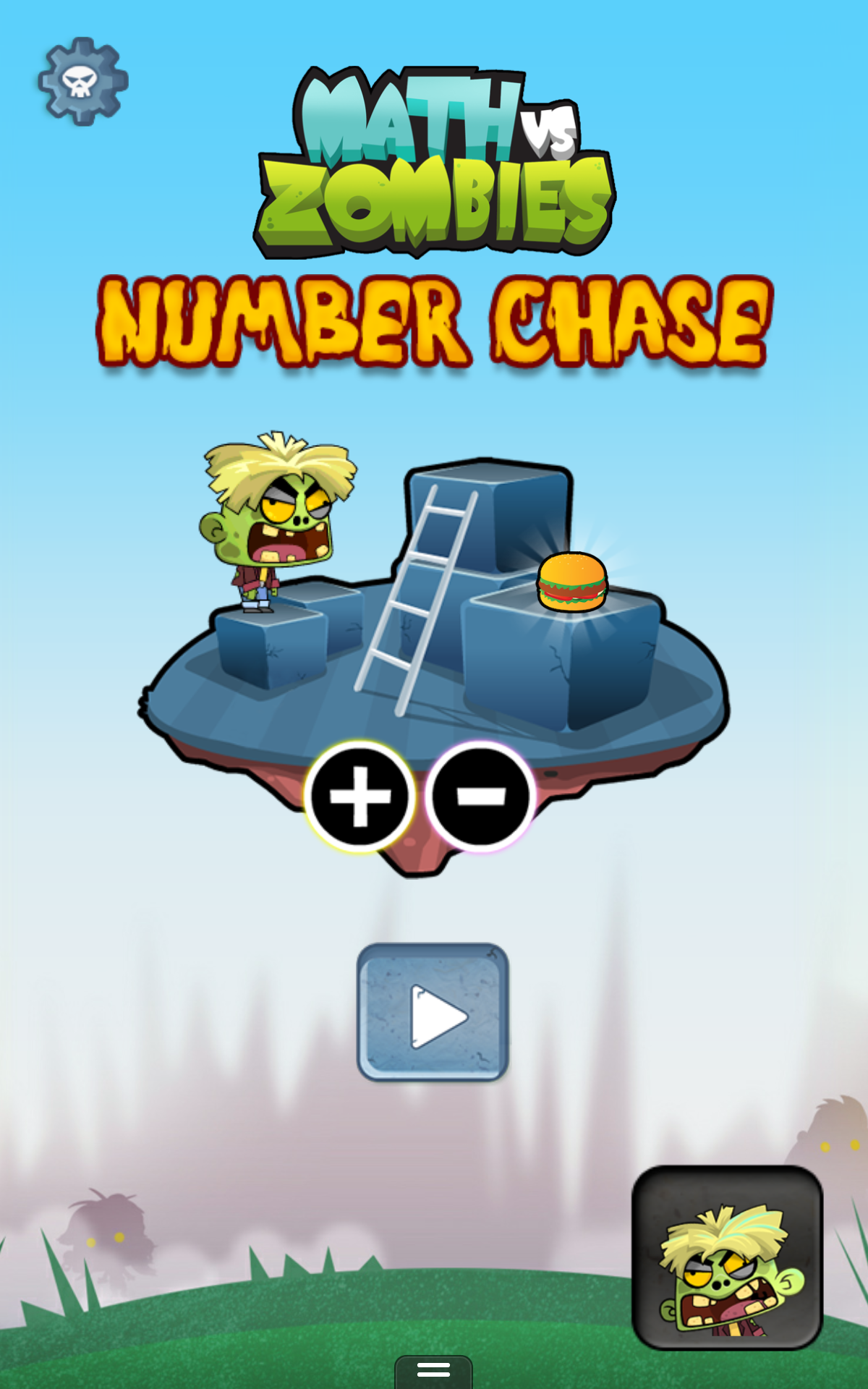 Number Chase - Math Vs Zombies - Math Games K4 - App on the Amazon Appstore
