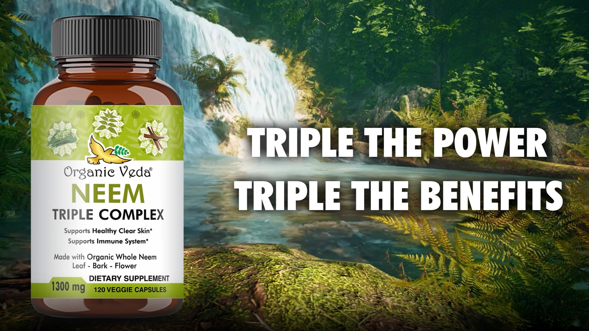 Watch Neem Capsules Supplement Neem Leaf Extract, Bark & Flower on ...