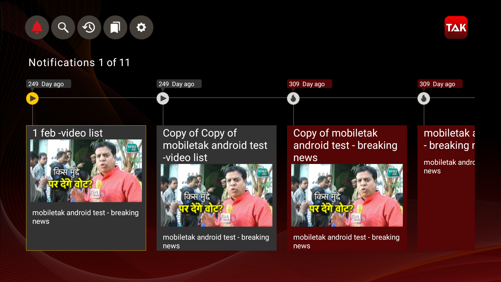 TAK - Watch latest trending videos & LIVE news. - App on Amazon Appstore