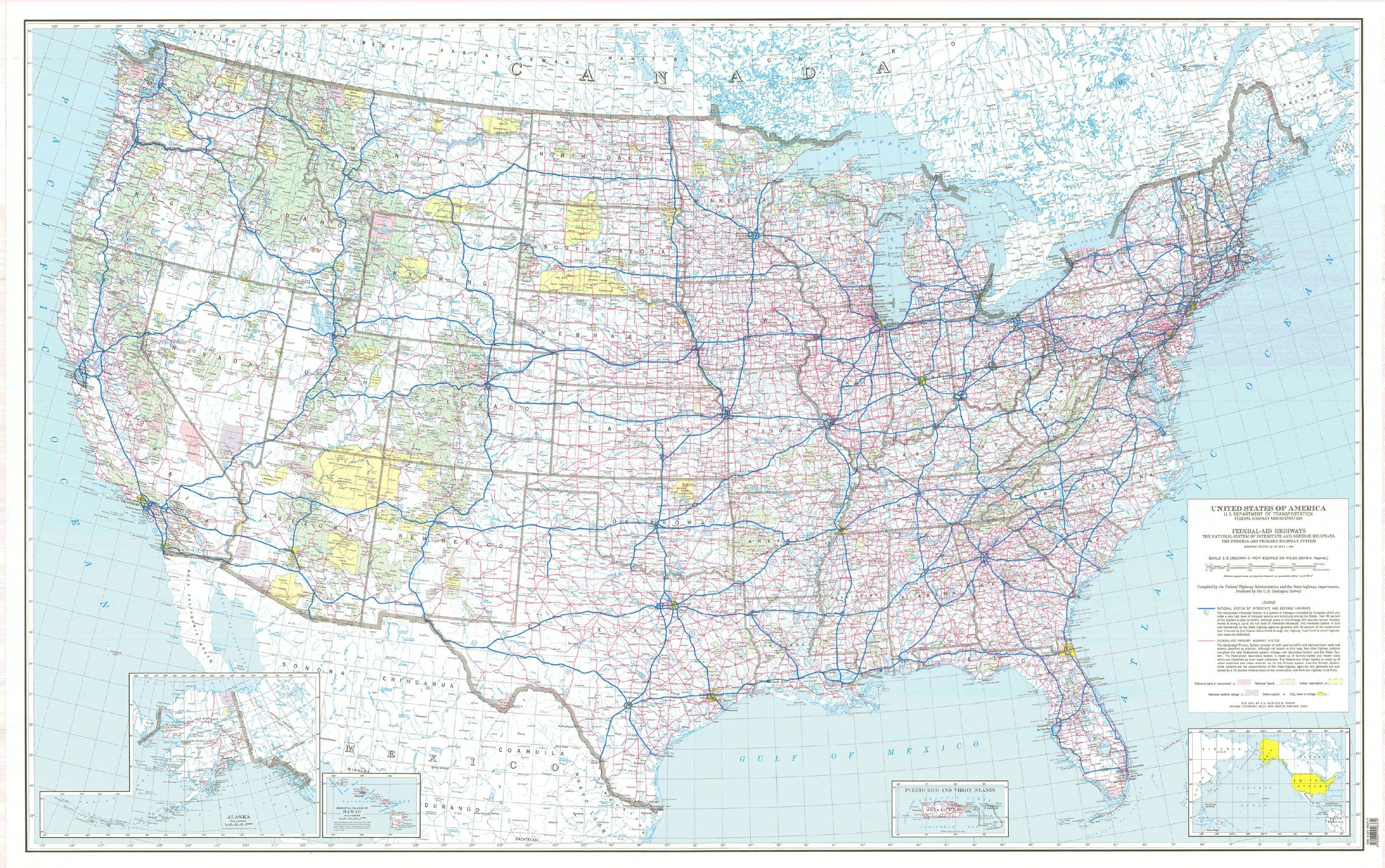 The National System of Interstate and Defense Highways, the Federal-Aid ...