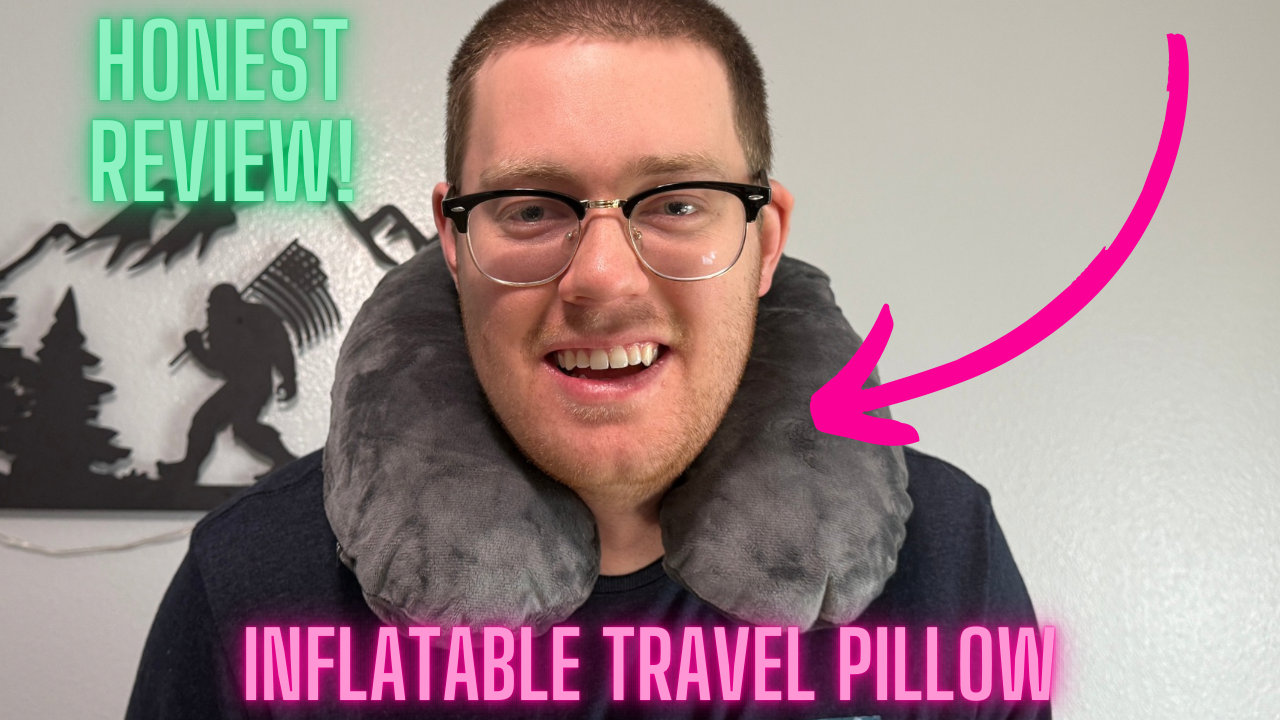 Watch Inflatable Travel Pillow Review on Amazon Live