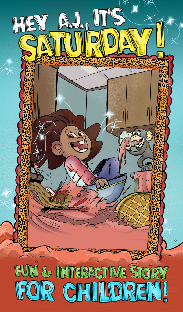 Hey A.J., It's Saturday! Interactive Story Book - App on Amazon Appstore