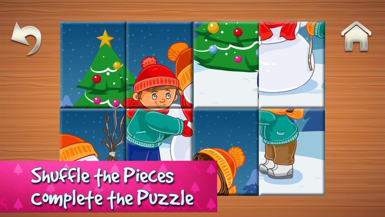 kids Jigsaw Puzzles-Santa Claus-Block Puzzle Game - App on Amazon Appstore