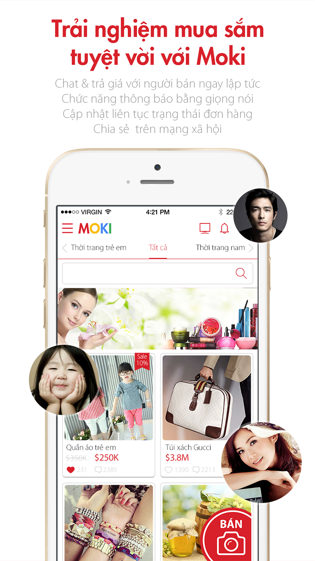MOKI - Mua Bán Trên Di Động Cho Mẹ và Bé - App on Amazon Appstore