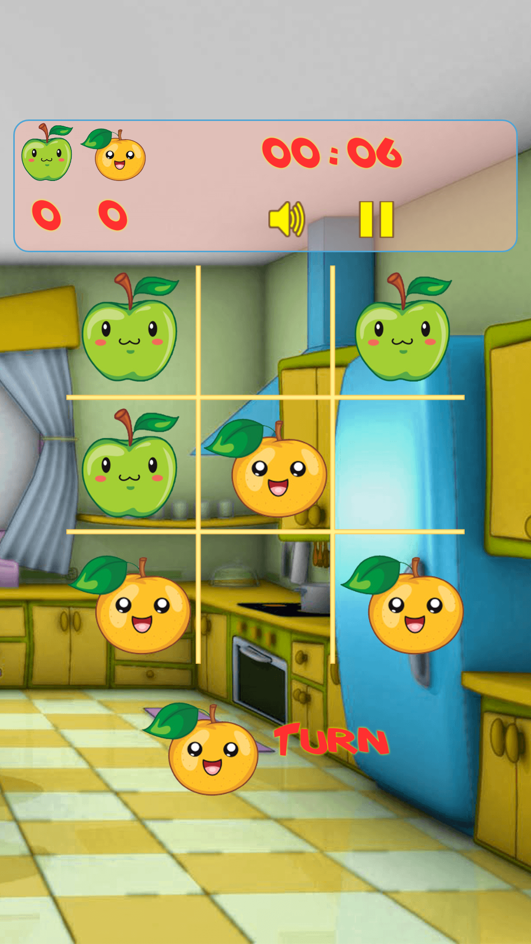 Fruits Tic Tac Toe - App on Amazon Appstore