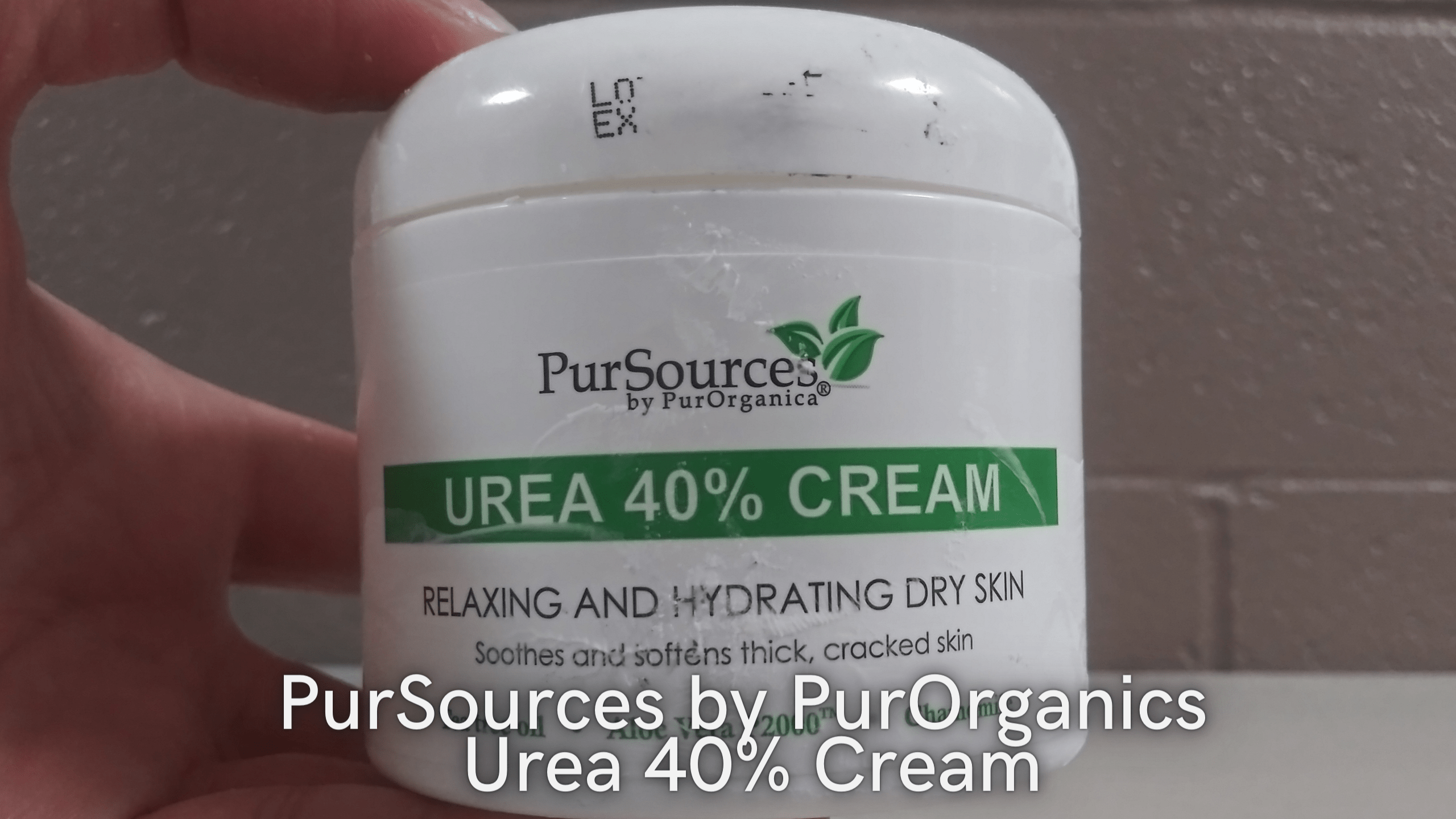 In Hand Reviews tests PurOrganica Urea 40% Cream for dry skin. Mixed ...