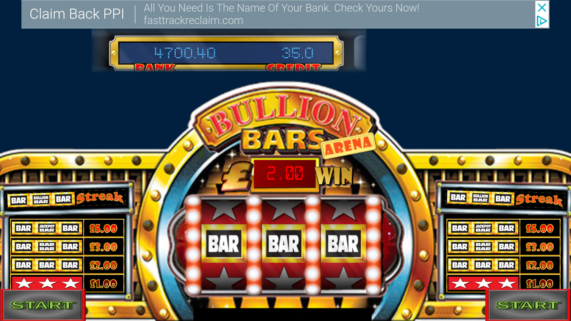 Bullion Bars Arena UK Slot - App on Amazon Appstore