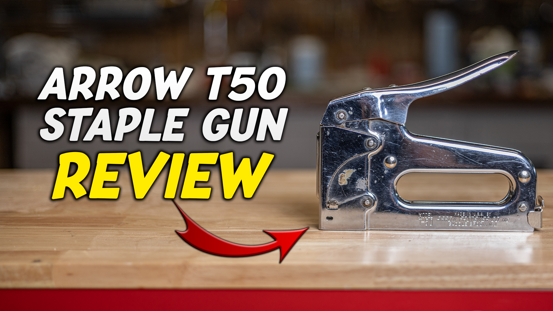 Watch Arrow T50 Staple Gun Review | Watch Before You Buy on Amazon Live